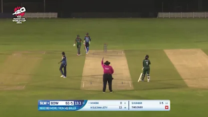 Ritu Moni - Wicket - Sri Lanka Women vs Bangladesh Women | ICC Women's ...
