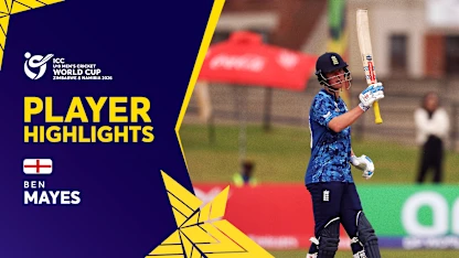 A milestone knock from Mayes | Player Highlights | U19 CWC 2026 | ICC ...