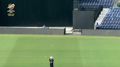 Sundeep Jora - Wicket - Nepal vs CAN | ICC Men's T20 World Cup Warm-up ...