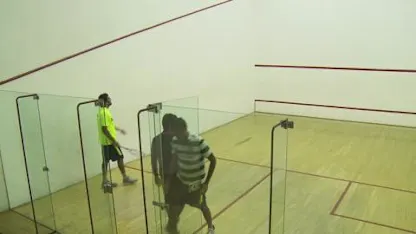 India stars play squash | ICC
