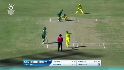 Mehran Mumtaz goes big | PAK v AUS | ICC U19 Men’s CWC 2022 | ICC