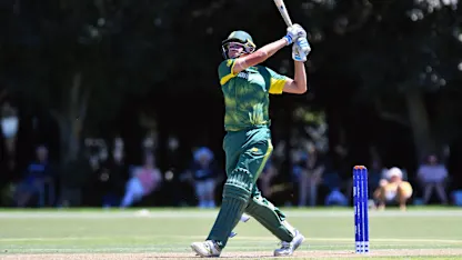 Gerald Coetzee goes down swinging against West Indies | ICC Under-19 ...