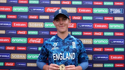 Ben Mayes creates history for England at U19 World Cup | ICC Under-19 ...