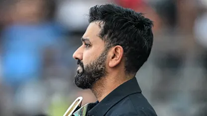 Rohit Sharma walks out the T20 World Cup trophy | T20WC 2026 | ICC Men ...