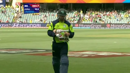 Stuart Thompson Wicket – PAK vs IRE | ICC Cricket World Cup, 2015 | ICC