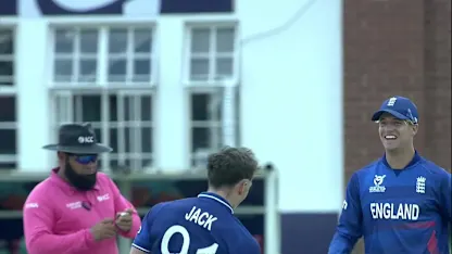 Eddie Jack with a Caught Out vs. South Africa | ICC Under-19 Cricket ...