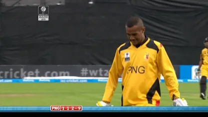 Willie Gavera Wicket – PNG vs NAM | ICC