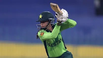 Omaima sumptuous drive to get Pakistan going | CWC25 | ICC Women's ...