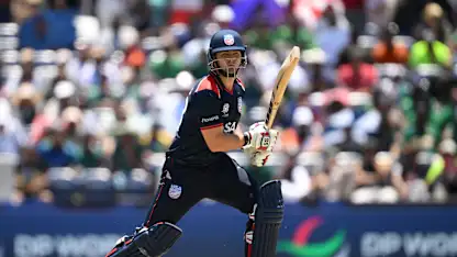 Andries Gous steps up | USA v PAK | T20WC 2024 | ICC Men's T20 World ...