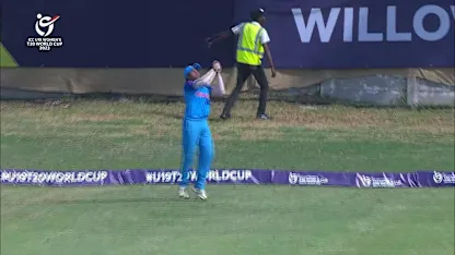 Wicket-Darcey-Carter-India-U19s-Women v Scotland-U19s-Women ICC U19W ...