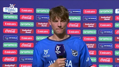 Jack Brassell (Namibia player) post-match Press Conference - 27th ...