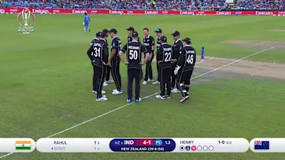 CWC19 SF: IND v NZ – Rohit is caught behind for just 1 | ICC Cricket ...
