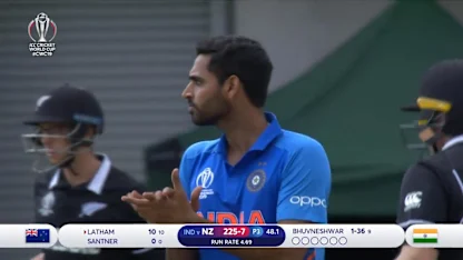 CWC19 SF: IND v NZ – Highlights of Bhuvneshwar Kumar's 3/43 | ICC ...