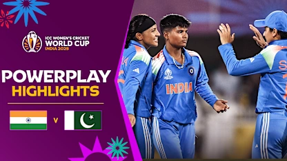 India on the front foot after early wickets | Powerplay Highlights ...