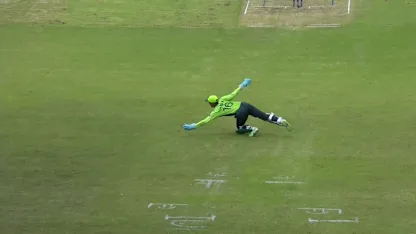 Manny Lumsden with a Batting vs. Pakistan | ICC Under-19 Cricket World ...