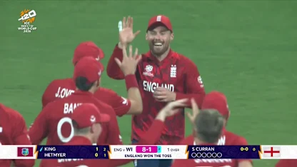 Brandon King - Wicket - England vs West Indies | ICC Men's T20 World ...