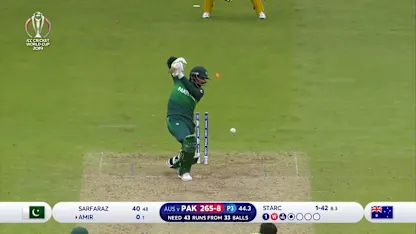 CWC19: AUS v PAK – Starc takes two in three as Amir falls for a duck ...