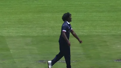 Theo Robinson - Wicket - USA vs Scotland | ICC Under-19 Cricket World ...