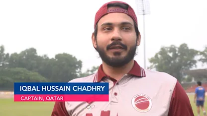 ICC CWC Challenge Group A – QAT v CAN: Qatar captain pre-match ...