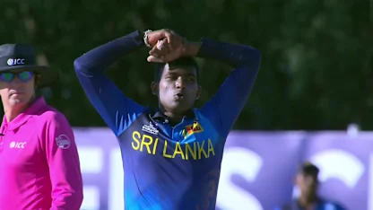 Jewel Andrew with a Four vs. Sri Lanka | ICC Under-19 Cricket World Cup ...