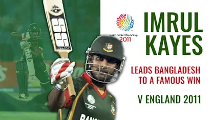 Imrul Kayes 60 leads Bangladesh to famous World Cup win over England | ICC