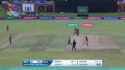ICC U19 CWC: SA v WI – Highlights of the West Indies innings | ICC