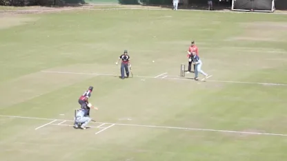 Man of the Match - Conroy Wright of Cayman Islands speaks after his 48 ...