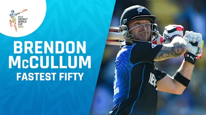 Brendon McCullum's record blitz at CWC 2015 | ICC