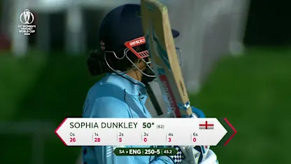 FIFTY: Sophia Dunkley races to a half-century | ICC Women's Cricket ...