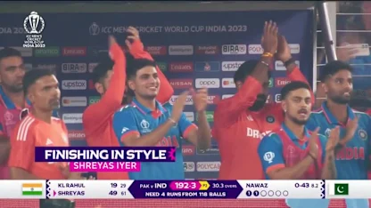 POTD: Shreyas Iyer finishes the game in style | ICC
