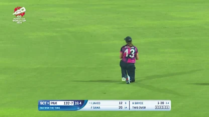 Iram Javed - Wicket - Pakistan Women vs Scotland Women | ICC Women's ...