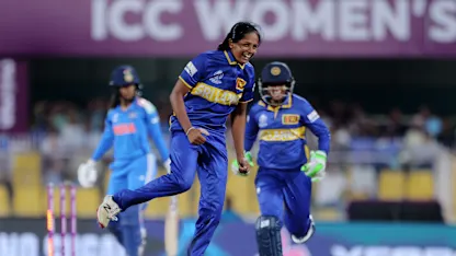 Ranaweera induces an Indian collapse | CWC25 | ICC Women's Cricket ...