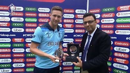 CWC19 SF: AUS v ENG - Player of the Match, Chris Woakes | ICC Cricket ...