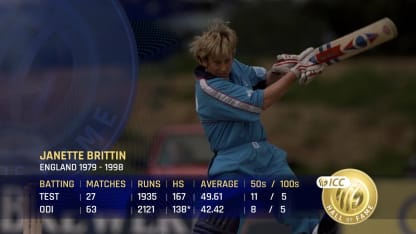Upstox Greatest Players: England's trailblazer and gun fielder Jan Brittin