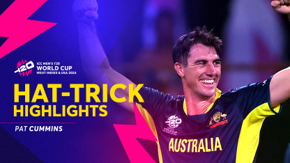 Cummins creates history with second consecutive T20 World Cup hat-trick