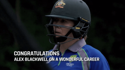 Alex Blackwell calls time on playing career