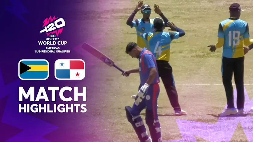 Bahamas vs Panama | Match Highlights | T20 WC Sub Regional Americas ...