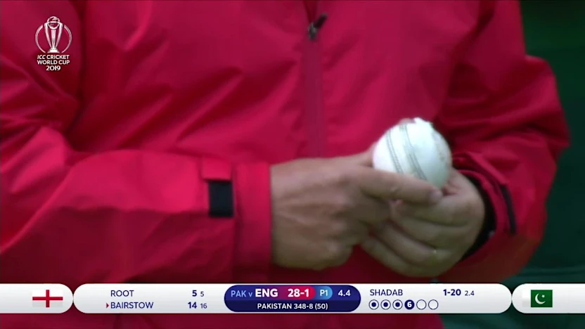 CWC_2019_MATCH6_ENGvPAK_BALL_CHANGE | ICC