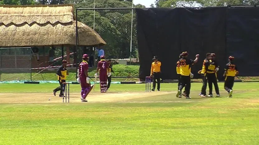 CWQ: Jason Mohammed out lbw without scoring | ICC Cricket World Cup ...