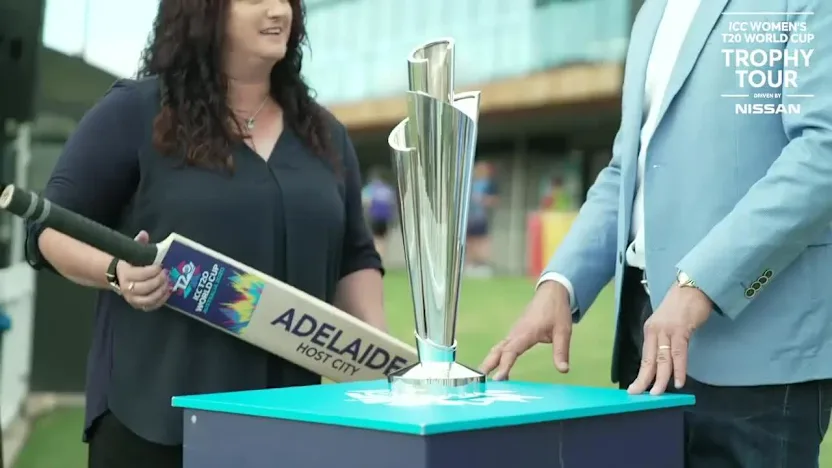 WT20WC Trophy Tour: Karen Rolton | ICC