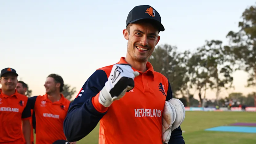 Skipper Scott Edwards 'stoked' with Netherlands' hopes in Super Six ...