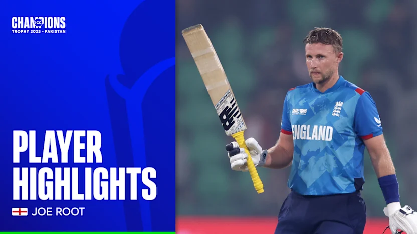 Joe Root's fighting century | Player Highlights | Champions Trophy ...