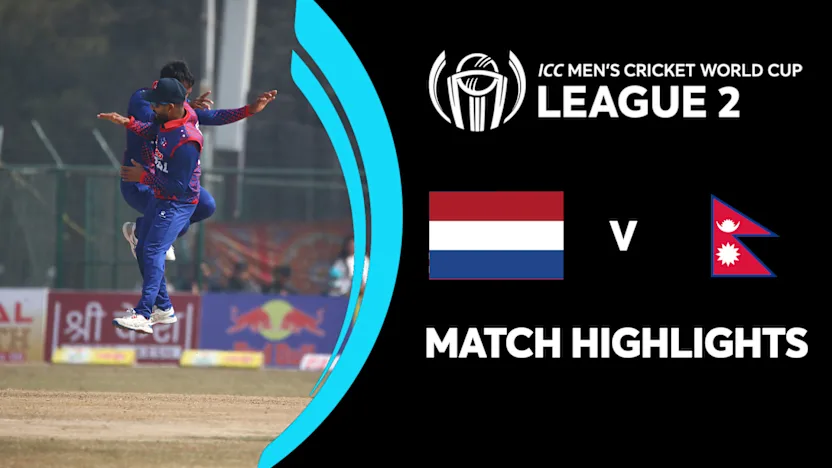 Netherlands v Nepal | Match Highlights | CWC League 2 | ICC CWC League ...