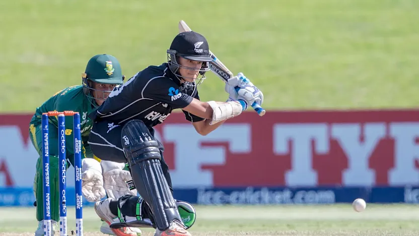 Max Chu bowled, but posts a very handy 35 | ICC Under-19 World Cup ...