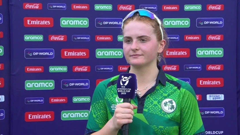 Niamh MacNulty Ireland post-match interview - 25 January | ICC