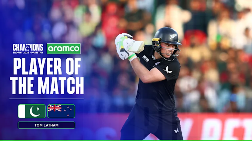 Tom Latham's resilient century | POTM Highlights | Champions Trophy ...
