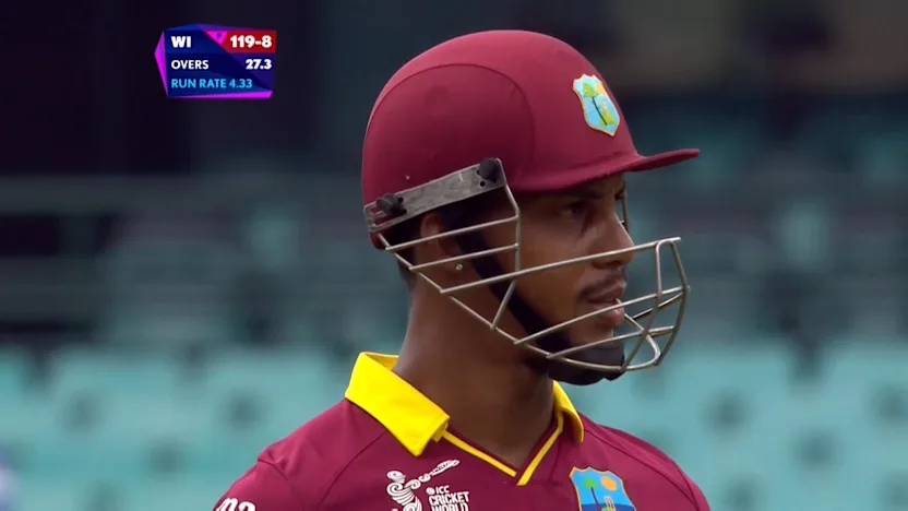 ENG vs WI – simmons wicket | ICC Cricket World Cup, 2015 | ICC