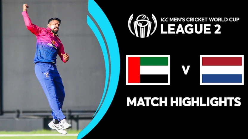 UAE v Netherlands | Match Highlights | ICC Men's Cricket World Cup ...