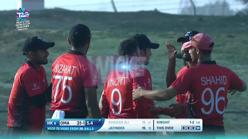 T20WCQ: HK v OMA - Aziz Khan takes a superb catch | ICC Men's T20 World Cup Qualifier, 2019 | ICC