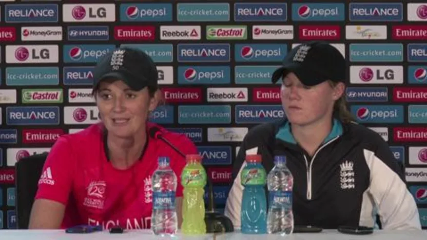 Women's World Twenty20 M8: England's Charlotte Edwards and Anya ...